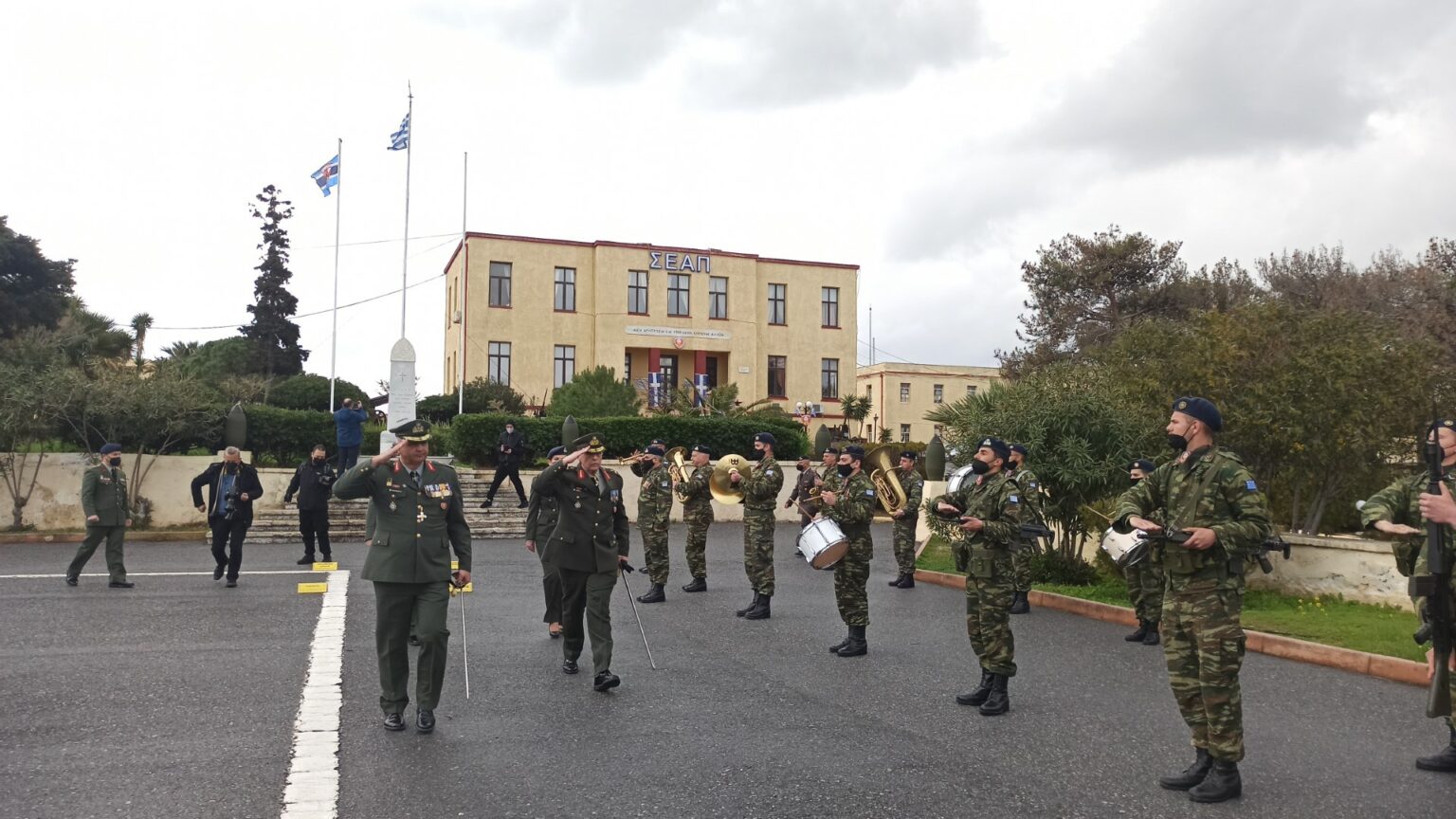 Τελετή παράδοσης – παραλαβής Διοικήσεως της ΣΕΑΠ. – Σχολής Εφέδρων ...